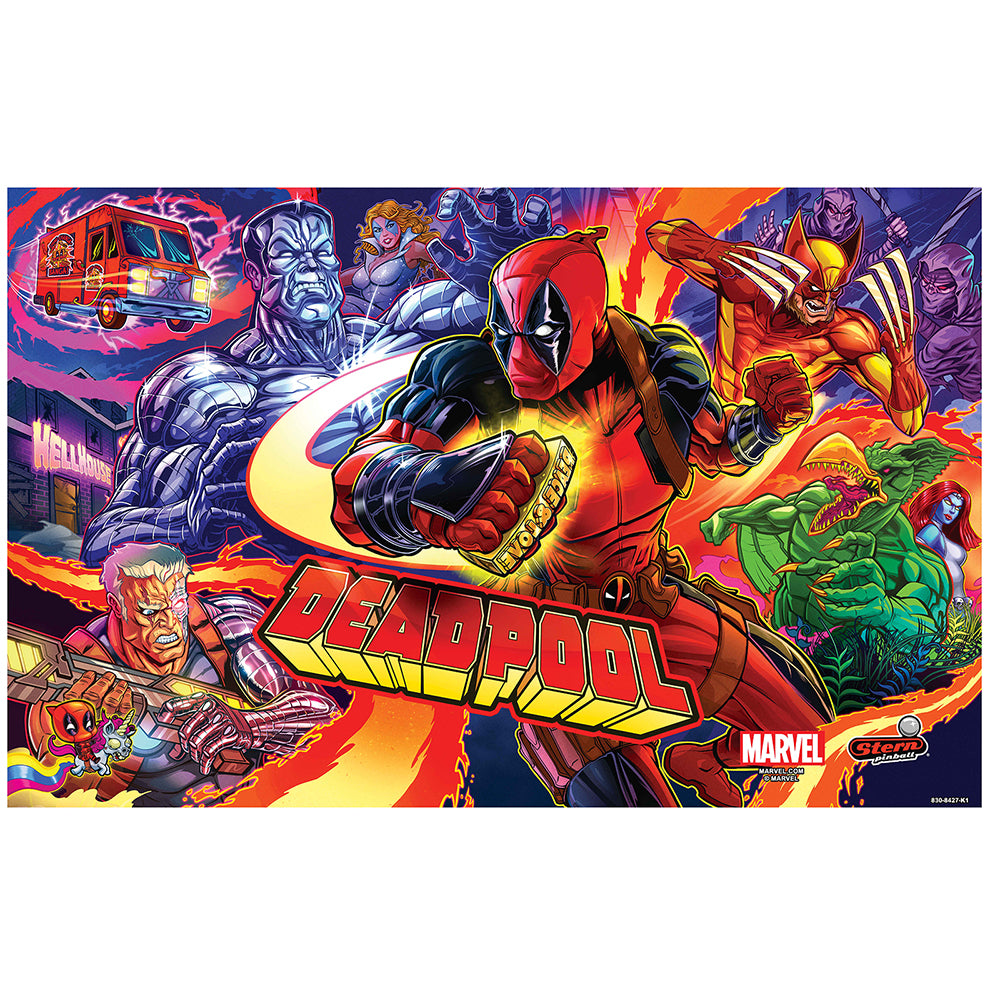 Replacement DeadPool Translite for Pro Model – Stern Pinball