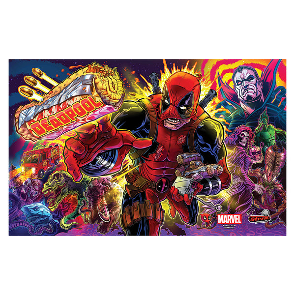 Replacement DeadPool Translite for Premium Model – Stern Pinball