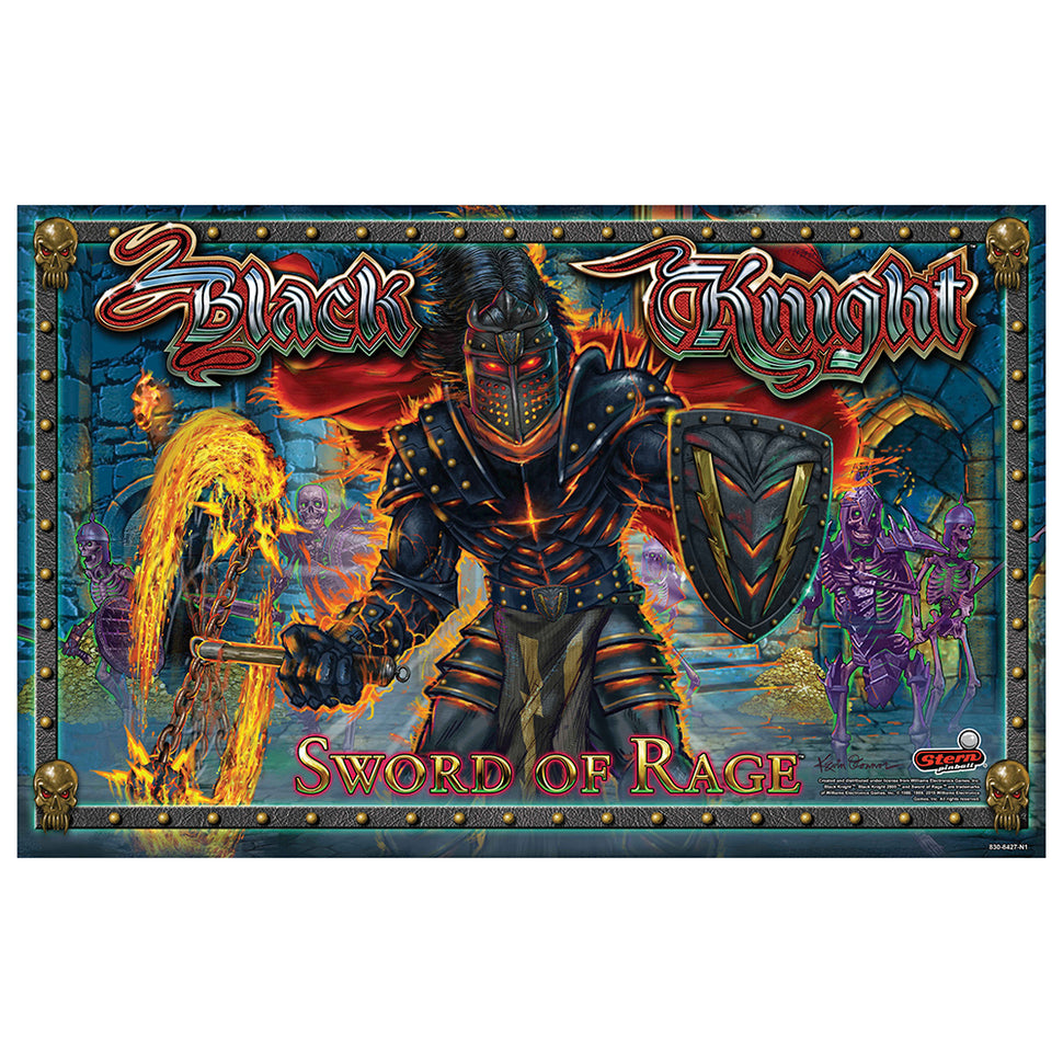Replacement Black Knight: S.O.R. Translite for Pro Model – Stern Pinball