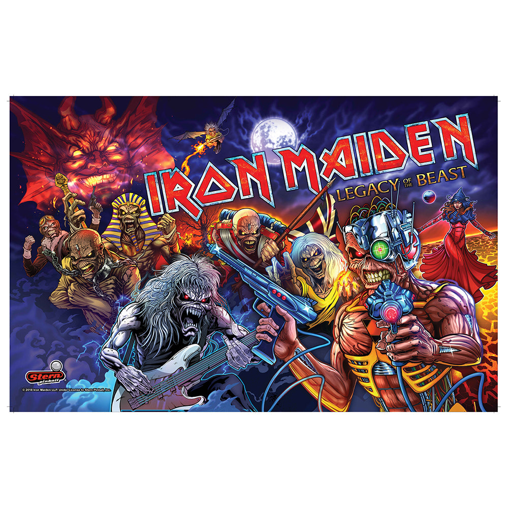 Replacement Iron Maiden Translite for Pro Model – Stern Pinball