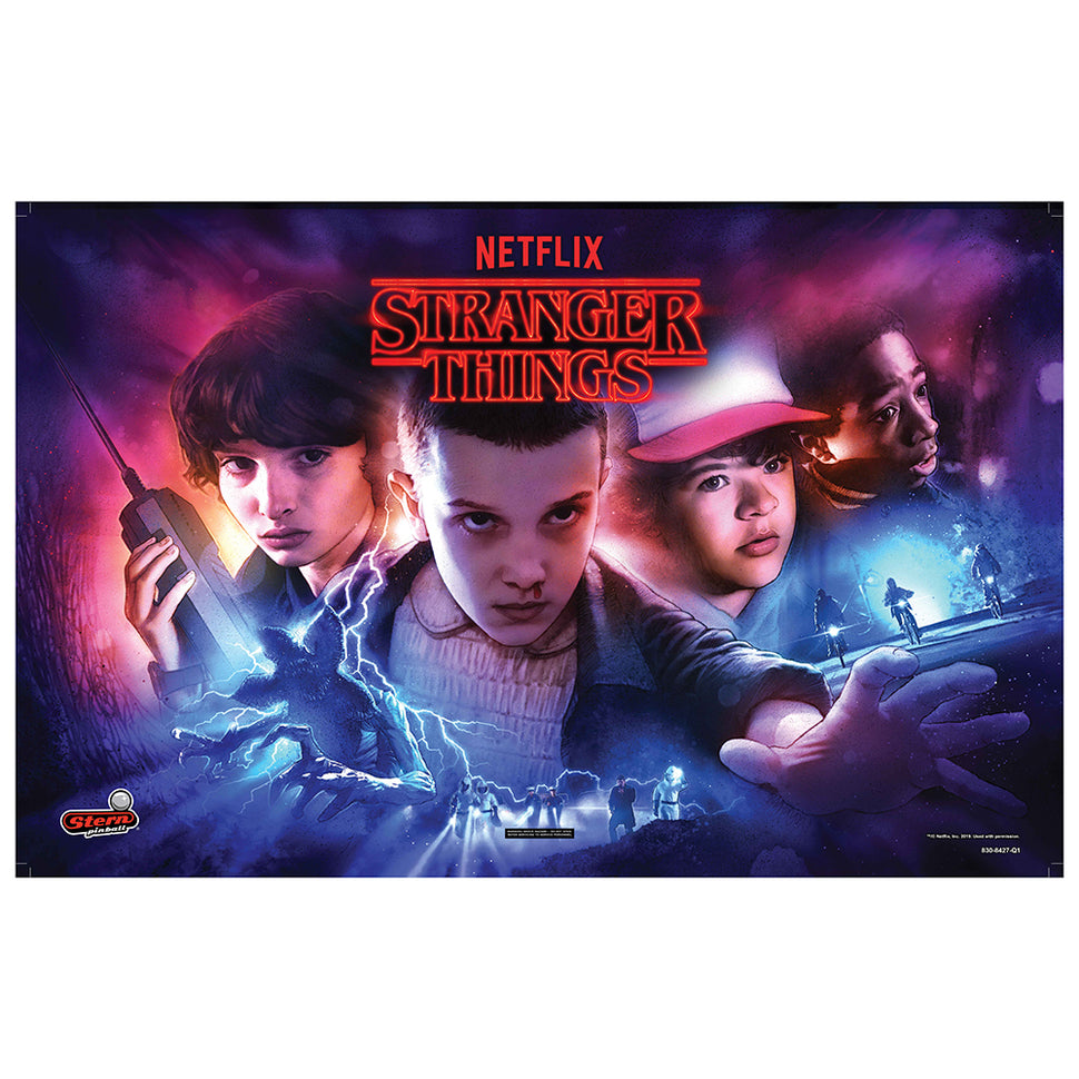 Replacement Stranger Things Translite for Pro Model – Stern Pinball