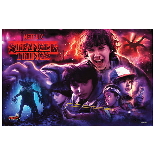 Replacement Stranger Things Translite for Premium Model – Stern Pinball