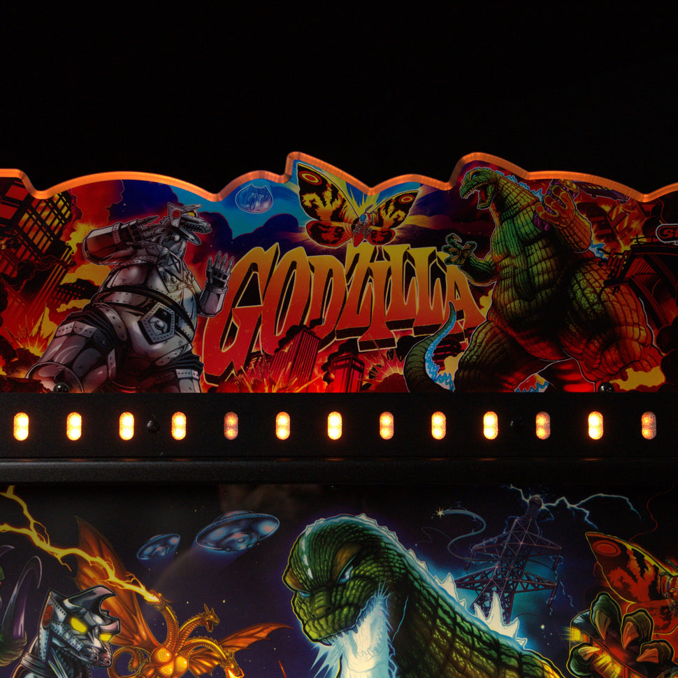 Godzilla Pinball Topper Plate – Stern Pinball