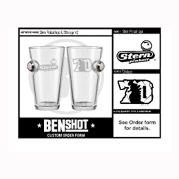 Godzilla 70th Anniversary Glasses – Stern Pinball