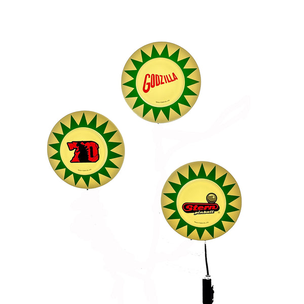 Godzilla 70th Pop Bumper 3 Pack – Stern Pinball