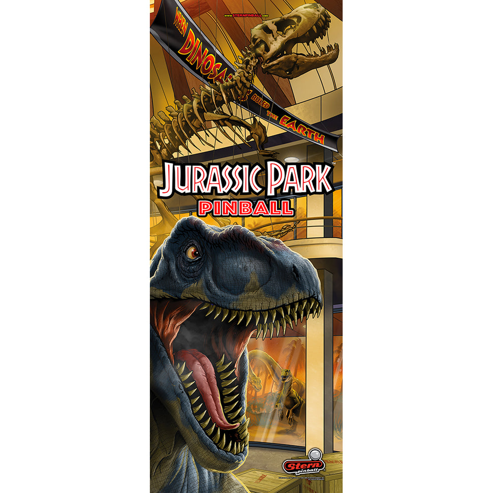Official Stern Jurassic Park Banner – Stern Pinball