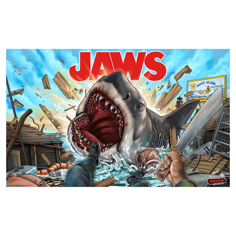 Replacement JAWS Translite for Premium Model – Stern Pinball