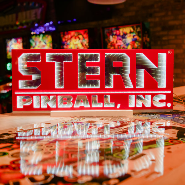 Dot Matrix Stern Logo Sign – Stern Pinball