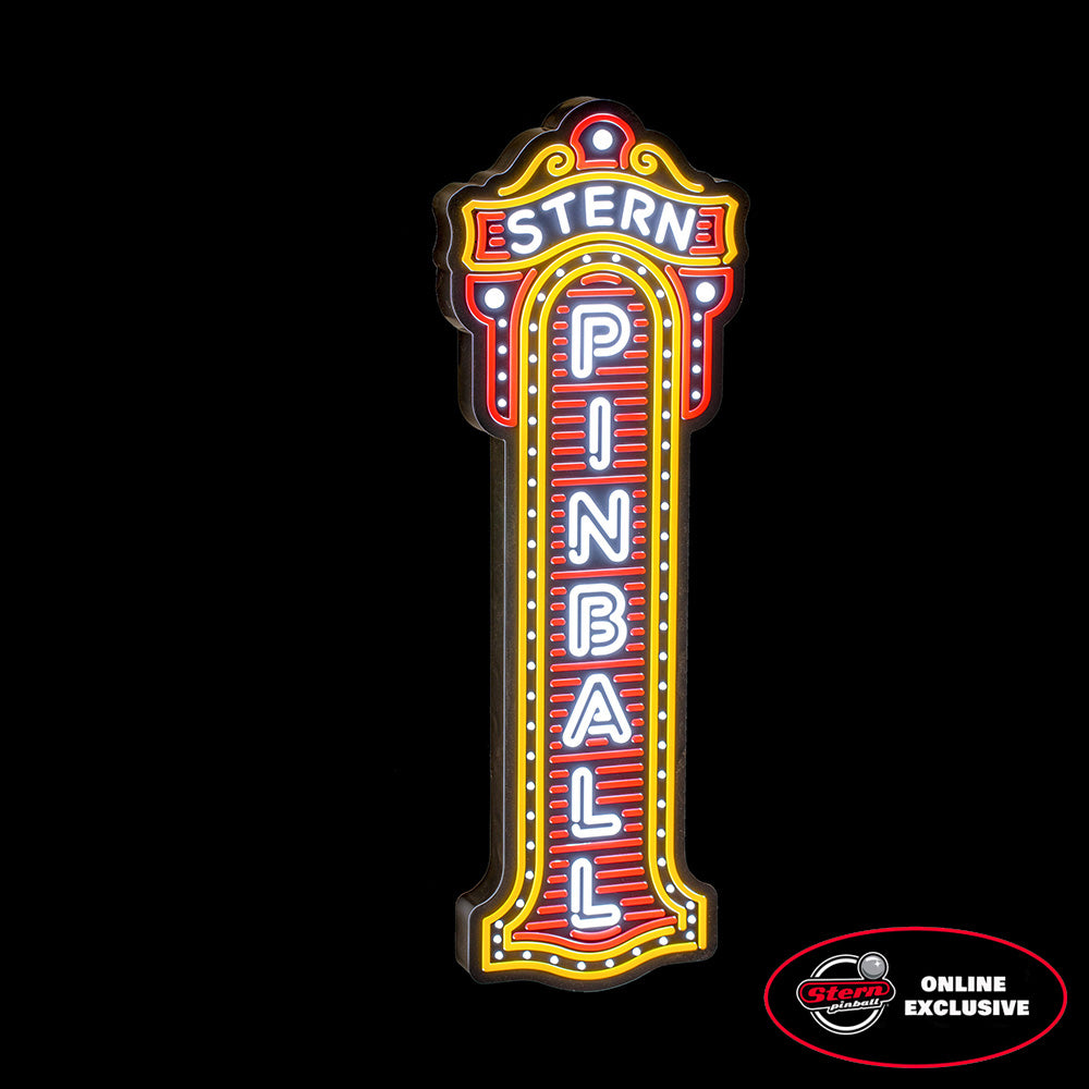 Chicago Pinball Theatre Sign – Stern Pinball