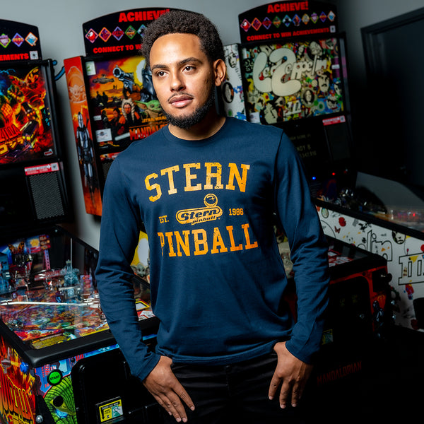 Stern Long Sleeve P.E. Tee – Stern Pinball