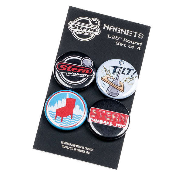 Stern 4-Pack Magnet Set – Stern Pinball